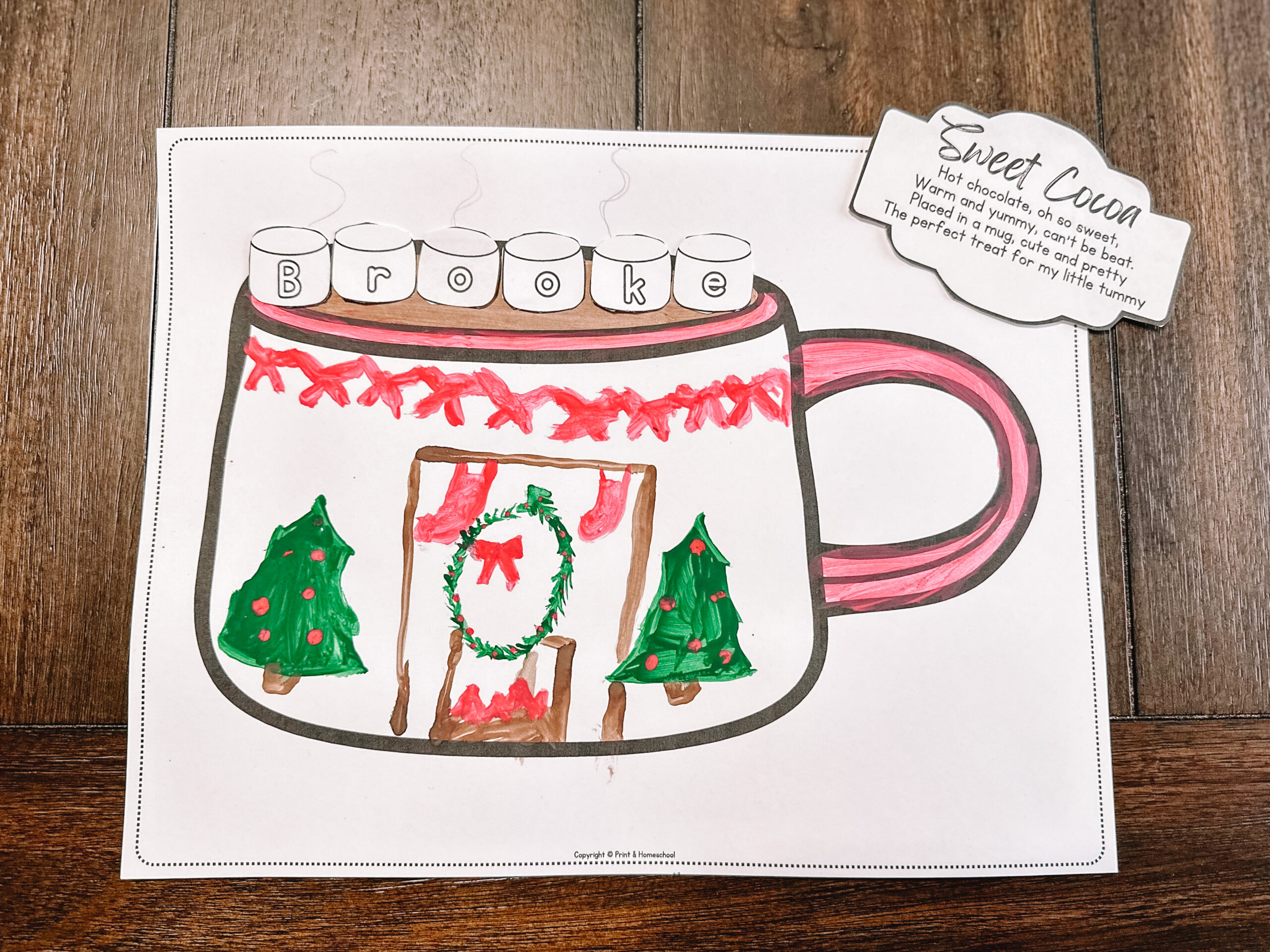 Hot Cocoa Day (Christmas School Day #4) - The Seasonal Homeschool