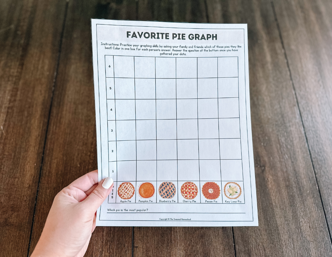 Pie Day (Fall School Day #10) - The Seasonal Homeschool